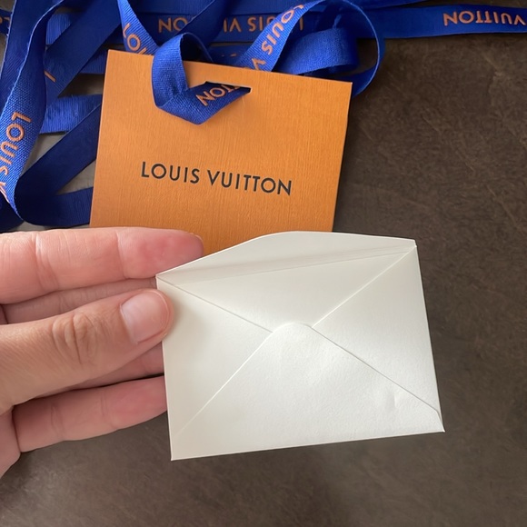 Louis Vuitton | Accessories | Louis Vuitton Tag And Ribbon 4 Long ...